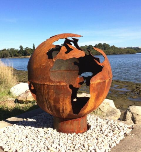 Unique Fire Pits BBQ Fire Pits | The Globe fire pit